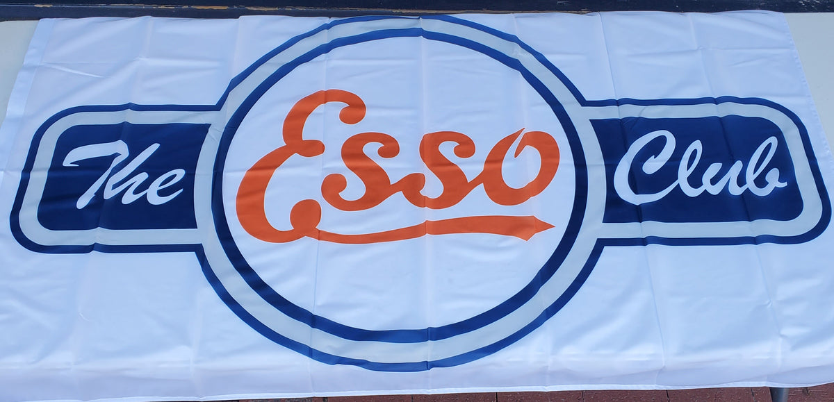 The Esso Club Logo Flag w/ Grommets